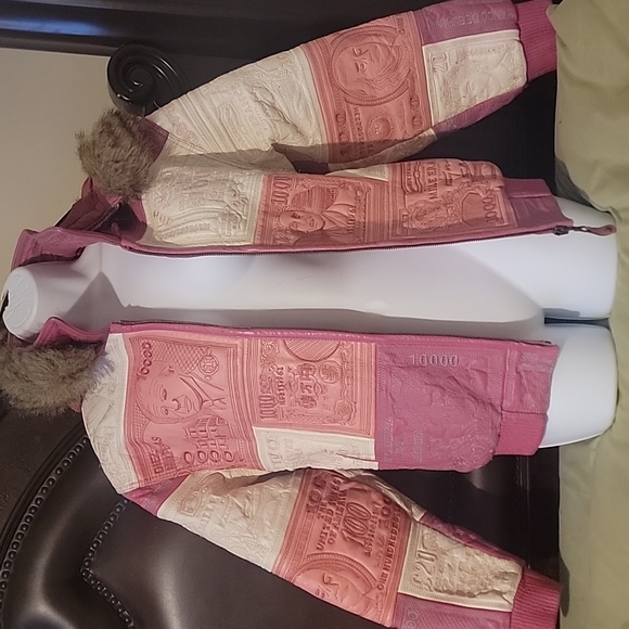 Jackets & Coats | Queen Elizabeth Ben Franklin Leather Money Coat ...